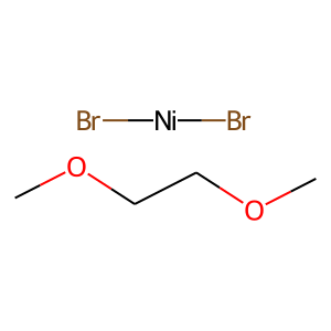 28923-39-9 Cas No. | Nickel(II) bromide ethylene glycol dimethyl ether ...